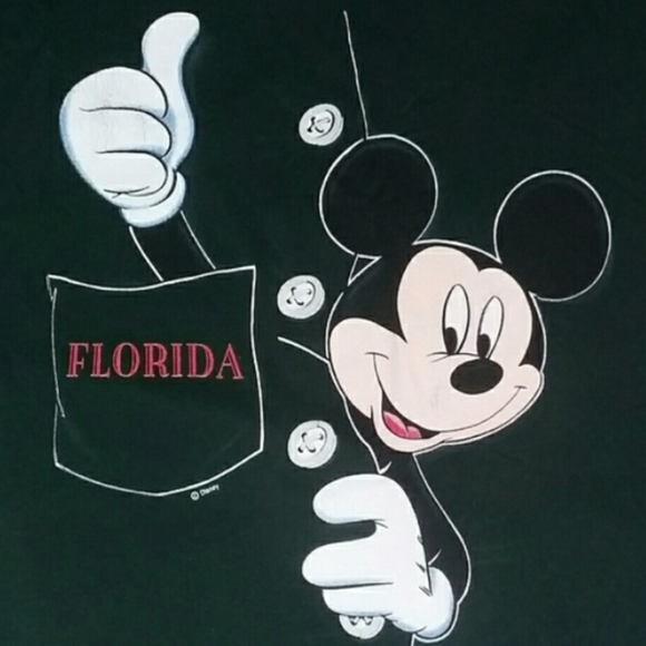 Disney | Shirts | 8s Florida Mickey Mouse Walt Disney World Shirt ...